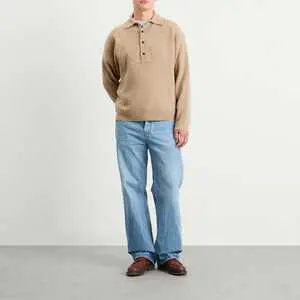 Jacquemus Wool Cashmere Knitted Polo