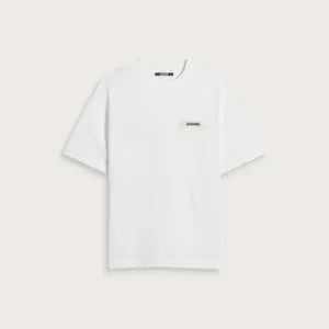 Jacquemus Grosgrain Logo T-shirt - White