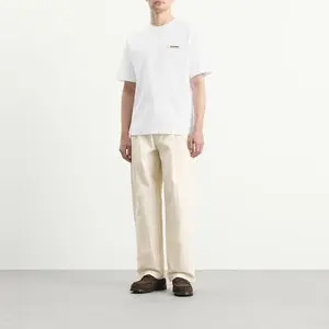 Jacquemus Grosgrain Logo T-shirt - White