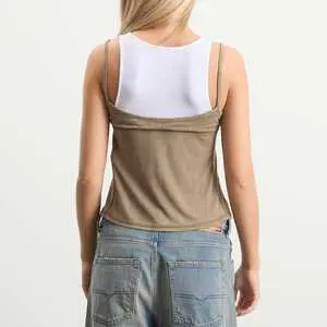 DIESEL® T-olisse Double Layer Cami Top