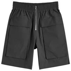 COLE BUXTON Cotton Cargo Shorts - Black