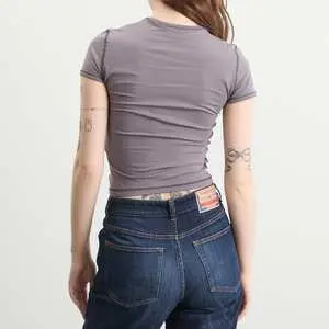 DIESEL® T-uncuties Ringer T-shirt - Grey