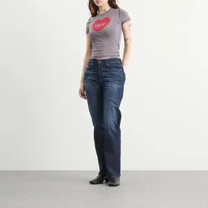 DIESEL® T-uncuties Ringer T-shirt - Grey