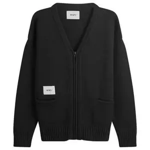 WTAPS Palmer Zip Cardigan - Black