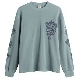 YESEYESEE Y.e.s Stamp Waffle Long Sleeve