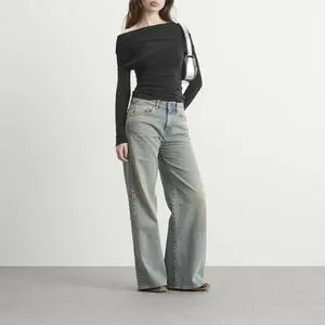 DIESEL® 1978 D-akemi Wide Leg Jeans - Blue