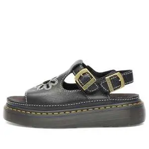 Dr. Martens Dunnet Flower Sandal - Black