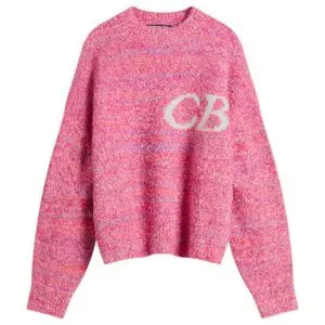 COLE BUXTON Boucle Logo Sweatshirt - Pink