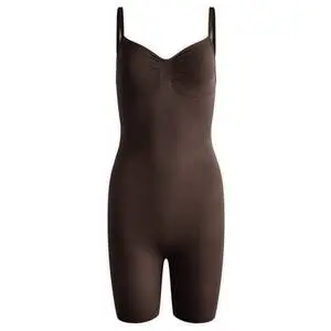 SKIMS Seamless Sculpt Bodysuit Mid-thigh - Cocoa