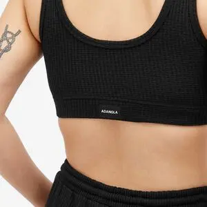 ADANOLA Waffle Scoop Bra