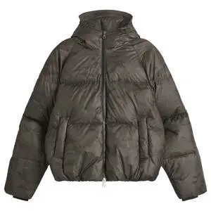COLE BUXTON Stealth Hooded Down Jacket - Black