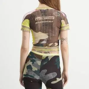 Ottolinger Mesh Otto T-shirt - Morph Camo
