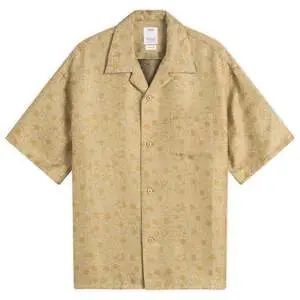Visvim Crosby Jacquard Shirt In | Size: | 100% Linen | End Clothing - Beige