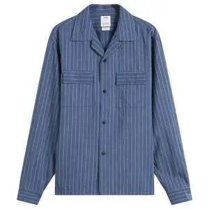 Visvim Keesey Stripe Shirt - Navy