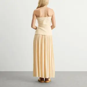 Faithfull The Brand Hedy Maxi Dress - Butter