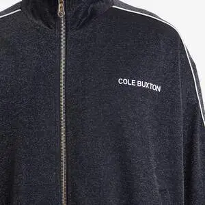 COLE BUXTON Glitter Piped Track Jacket