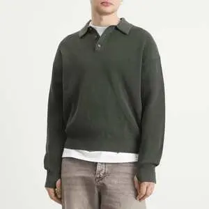 RONNING Long Sleeve Knit Polo
