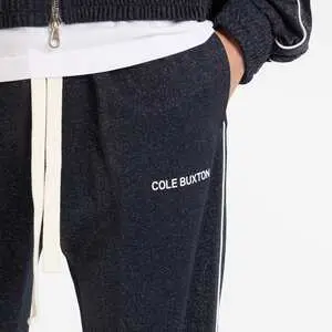 COLE BUXTON Glitter Piped Track Pant