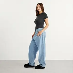SKIMS Fits Everybody T-shirt Bodysuit - Onyx