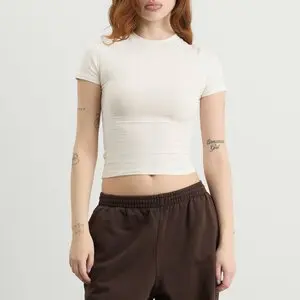SKIMS Cotton Jersey T-shirt - Marble