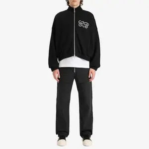 COLE BUXTON Knitted Track Jacket