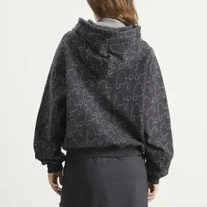TTT MSW Dog Embroidery Full Zip Hoodie