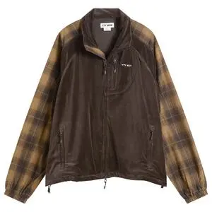 TTT MSW Velours Track Jacket - Brown