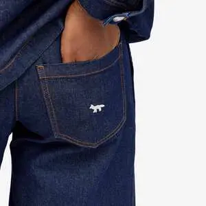 Maison Kitsuné Workwear Denim Bermuda Shorts