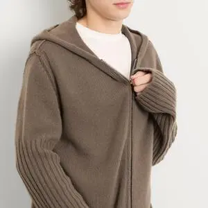 Rick Owens Knit Zip Through