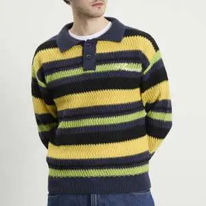 PLEASURES Cooper Polo Sweater