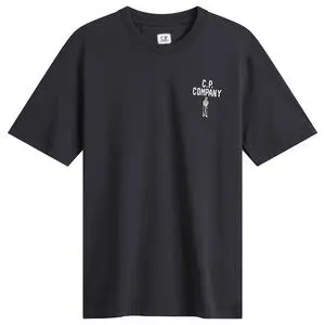 C.P. COMPANY 30/1 British Sailor Logo T-shirt
