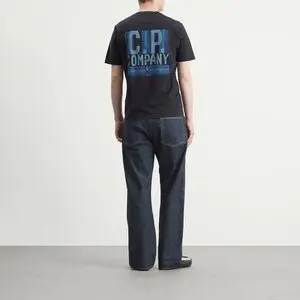 C.P. COMPANY 30/1 British Sailor Logo T-shirt