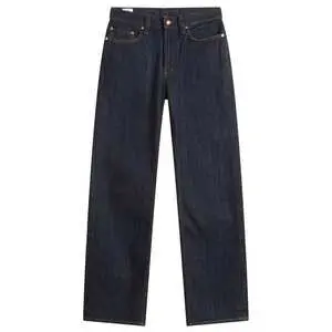 Casablanca Selvedge Embroidered Laurel Jeans - Indigo
