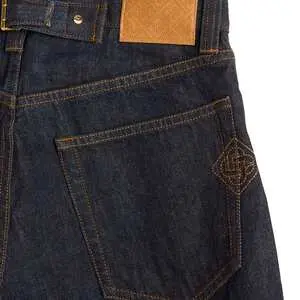 Casablanca Selvedge Embroidered Laurel Jeans