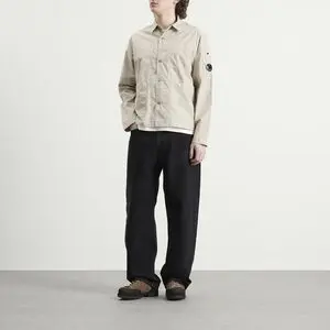 C.P. COMPANY Popeline Lens Overshirt
