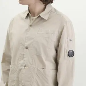 C.P. COMPANY Popeline Lens Overshirt