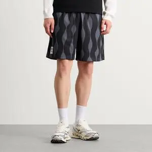 PARRA Waved Mesh Shorts
