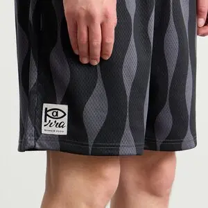 PARRA Waved Mesh Shorts