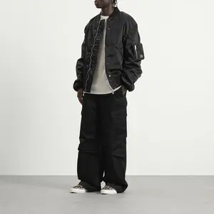 PORTER-YOSHIDA & CO Buzz Rickson’s X Porter Ma-1 Jacket – Presented End - Black