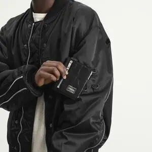 PORTER-YOSHIDA & CO Buzz Rickson’s X Porter Ma-1 Jacket – Presented End - Black