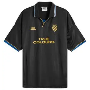 UMBRO Northern Quarter Football Shirt - Black