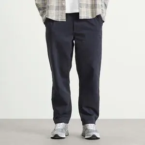 WAX LONDON Kurt Twill Trousers - Navy