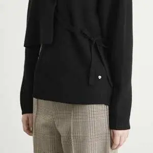 STEL Asymmetric Wrap Cardigan