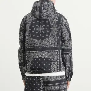 F.C. REAL BRISTOL Bandana Print Hooded Jacket