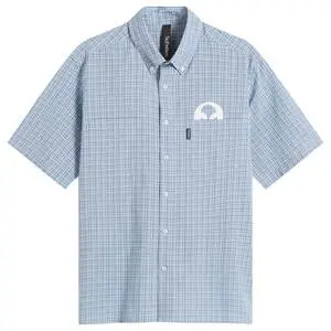NO PROBLEMO Alien-o Print Check Shirt
