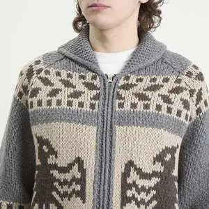 FRIZMWORKS Thunderbird Heavy Cowichan Knit Jacket