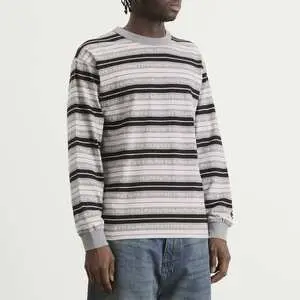 NO PROBLEMO Jacquard Stripe Long Sleeve T-shirt
