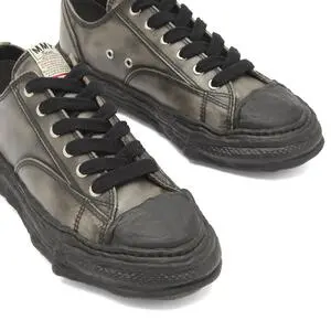 Mihara Yasuhiro Peterson23 Vintage Effect Canvas Sneakers