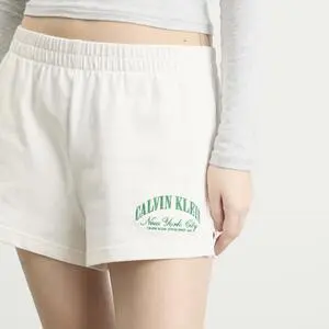 Calvin Klein Logo Cotton Jerset Short