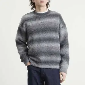 FRIZMWORKS Gradation Boucle Knit - Gray